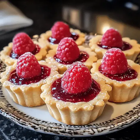 Mini Raspberry Almond Tarts - Good Eats Home