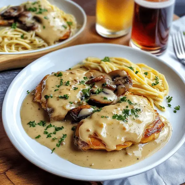 Creamy Chicken Scallopini with Mushrooms – Pudge Factor - Good Eats Home