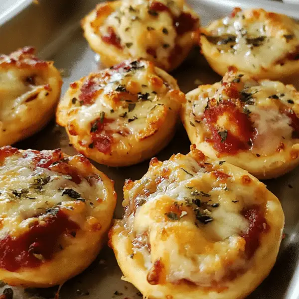 Mini Chicken Pizza Bites - Good Eats Home